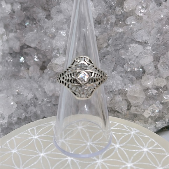 Jewelry | Vintage Avon Filigree Ring 925 | Poshmark